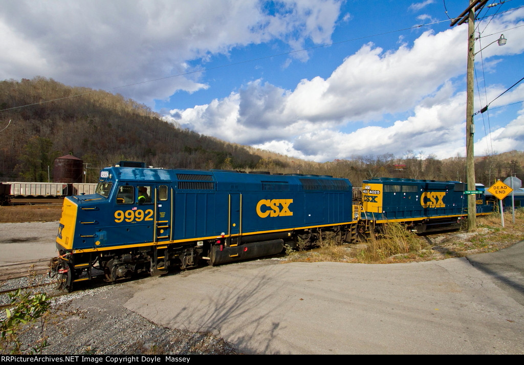 Northbound at Shelby Yard